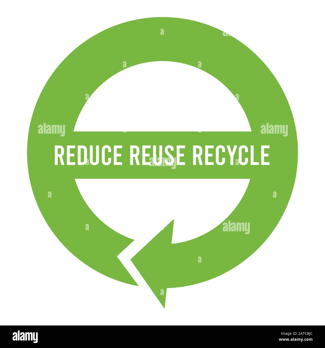 Reduce, reuse, recycle sign Stock Photo - Alamy