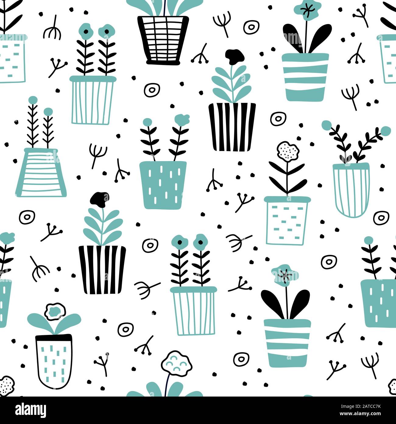 Seamless repeating pattern succulent plant hi-res stock photography and ...