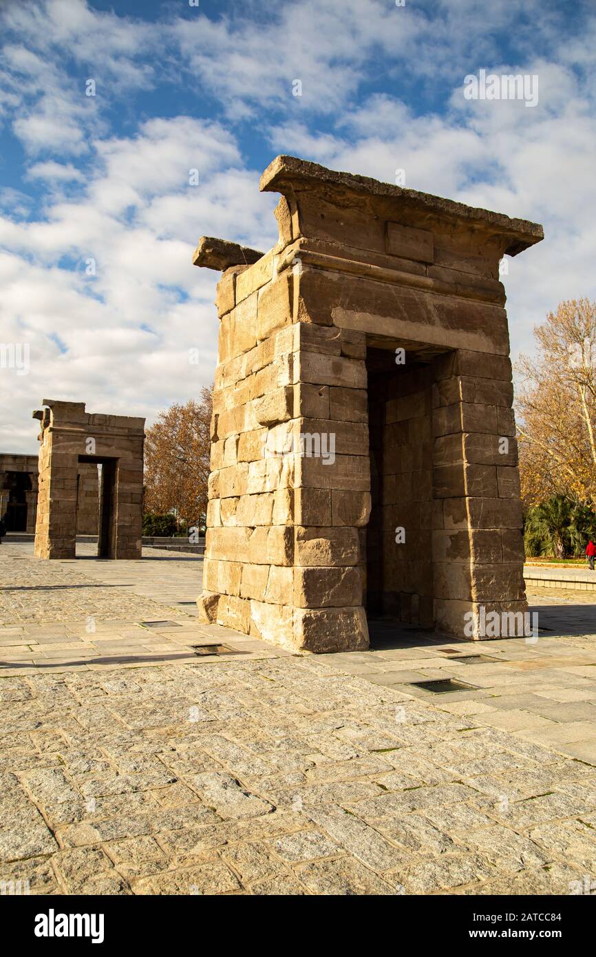 Temple of Debod, Madrid, Spain Stock Photo - Alamy