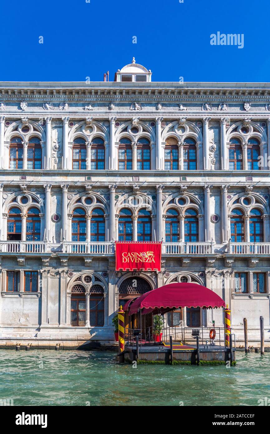 VENICE, ITALY - September 29, 2017: Venice is the capital of the Veneto ...