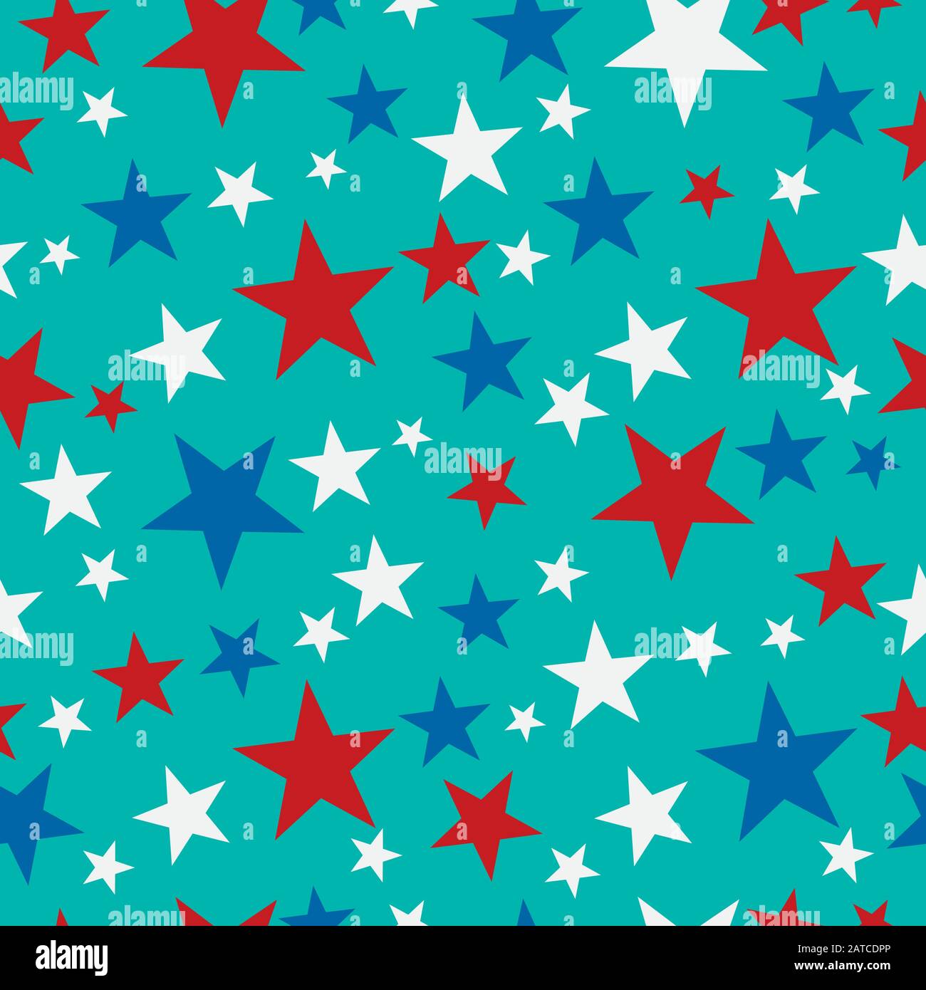 Seamless Christmas star wrapping paper pattern Stock Vector Image & Art ...