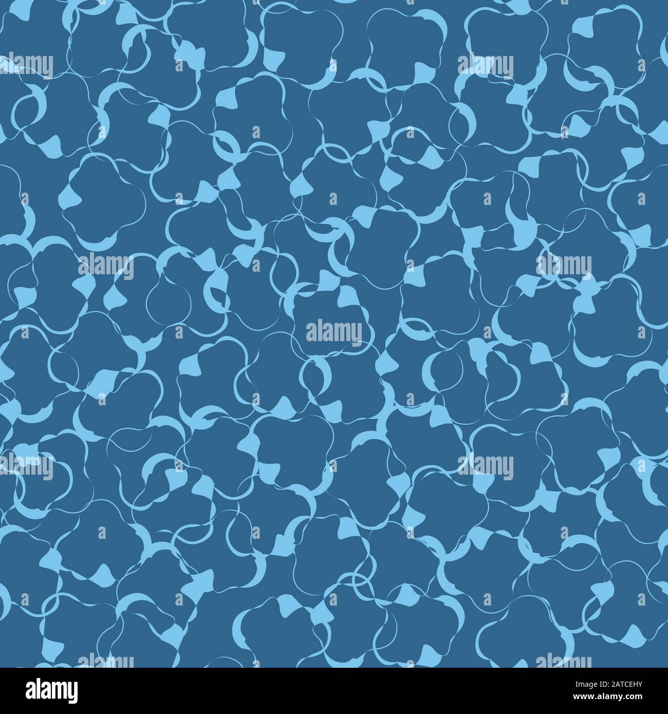 abstract blue seamless vector pattern inspired by water surface ...