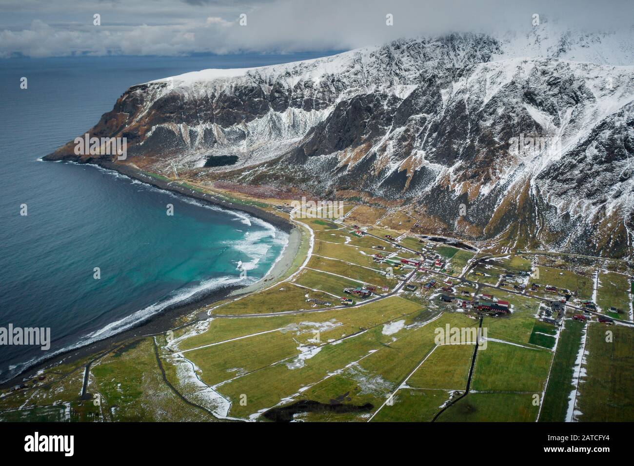 Unstad winter lofoten hi-res stock photography and images - Alamy
