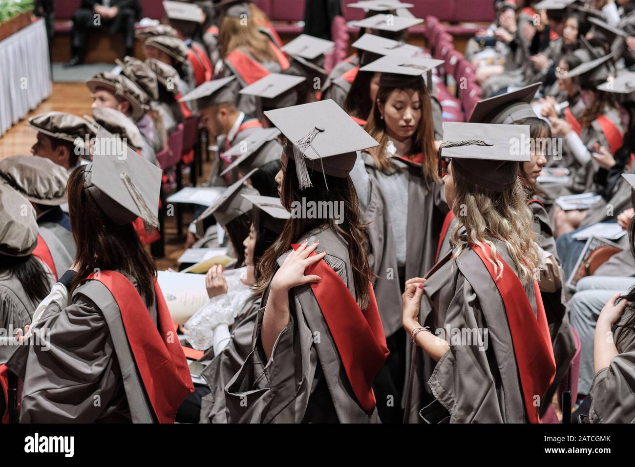 Graduation Ceremony University of York Stock Photo - Alamy