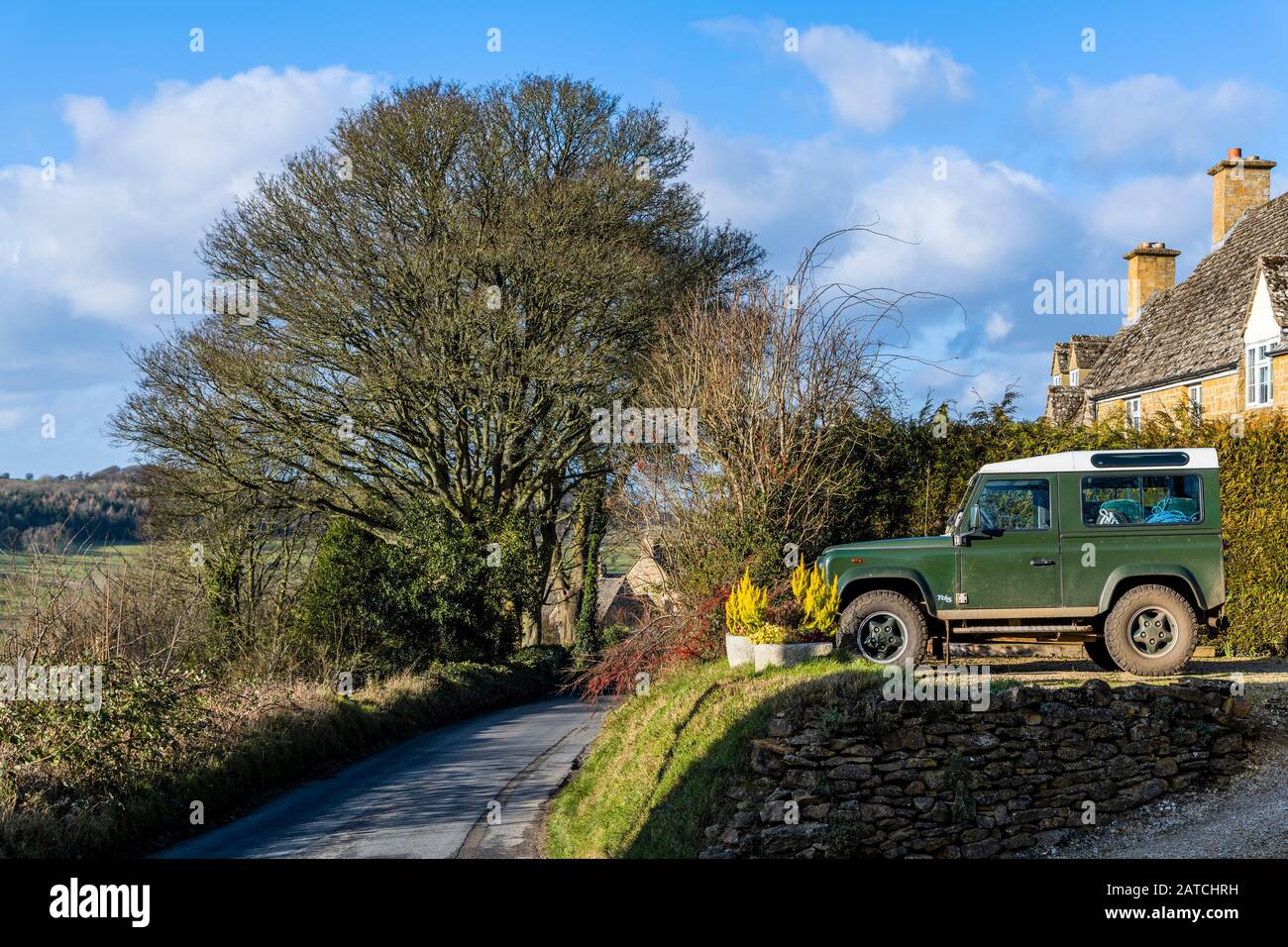 snowshill village cotswolds england uk Stock Photo - Alamy