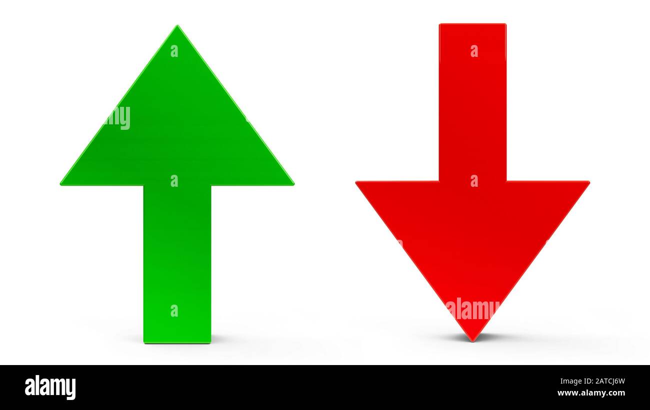 Up down arrow hi-res stock photography and images - Alamy