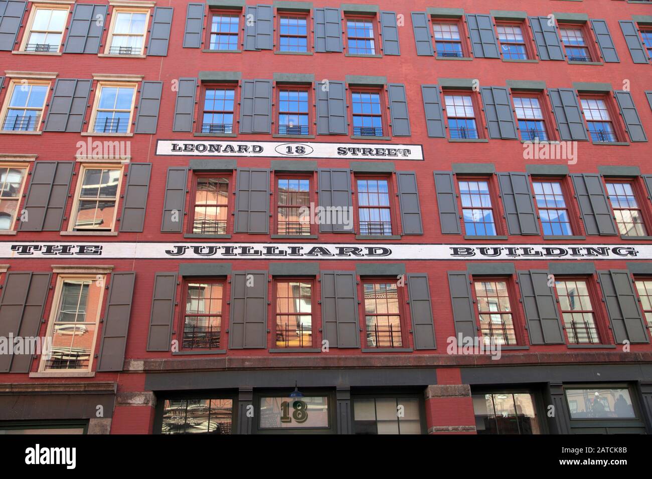 Juilliard Building, Leonard Street, West Historic District, Tribeca ...