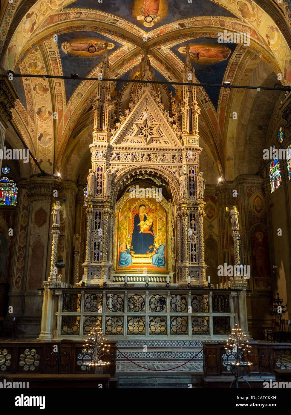 Orsanmichele, Andrea Orcagna Gothic Tabernacle and Madonna and the ...