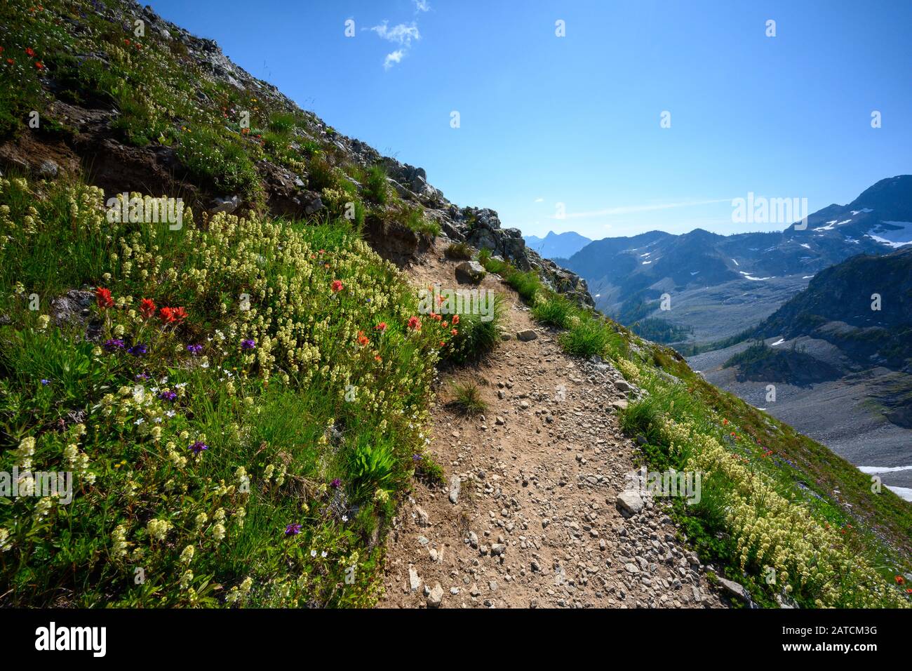 Switchback peak trail hi-res stock photography and images - Alamy