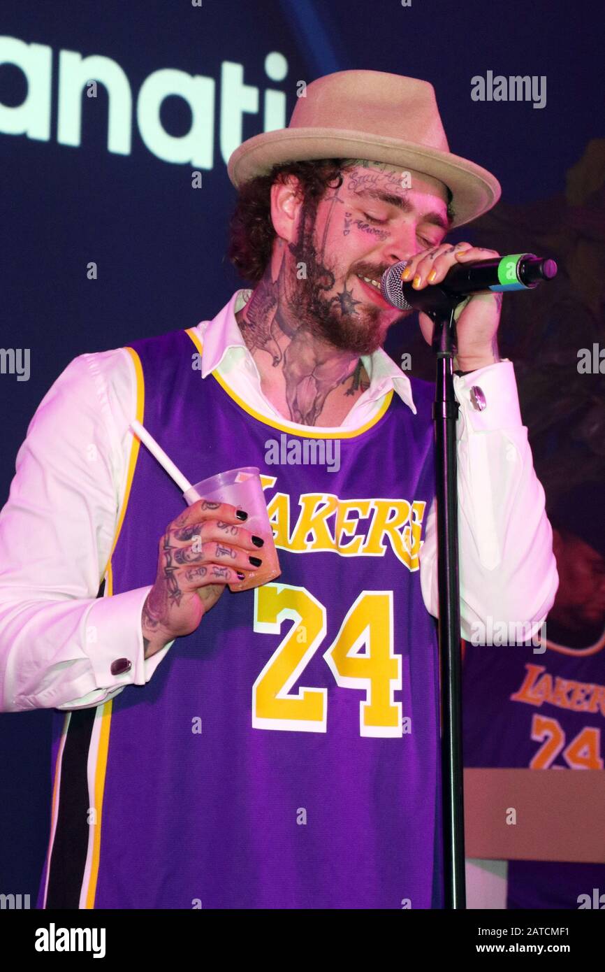 Miami Beach, Florida, USA. 01st Feb, 2020. Post Malone at Michael Rubin ...