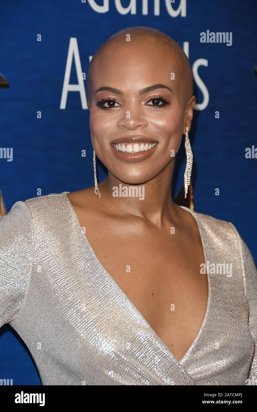 Beverly Hills, USA. 01st Feb, 2020. Eboni Freeman walks the carpet at ...