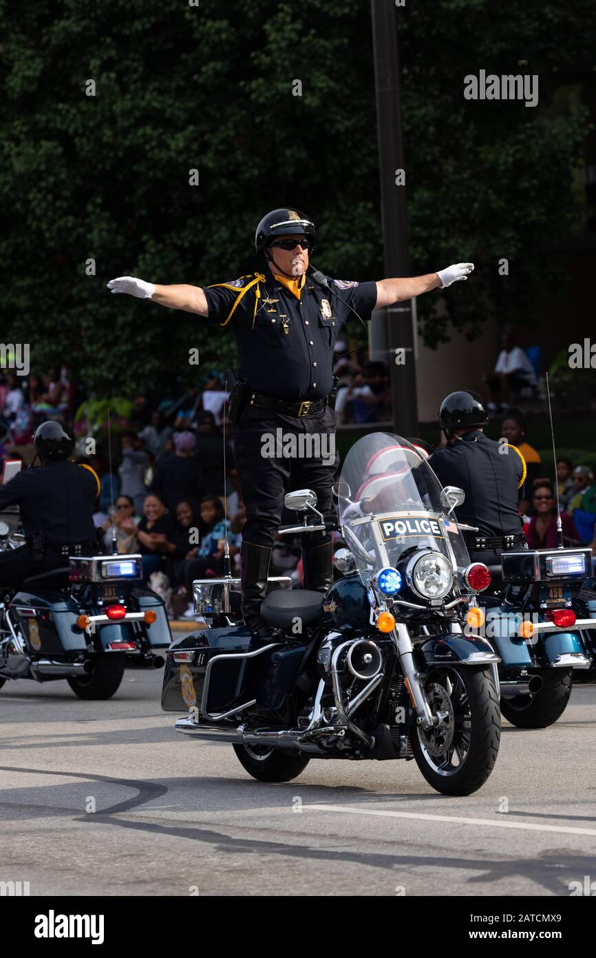 Police motorcycle patrol drill team hi-res stock photography and images ...