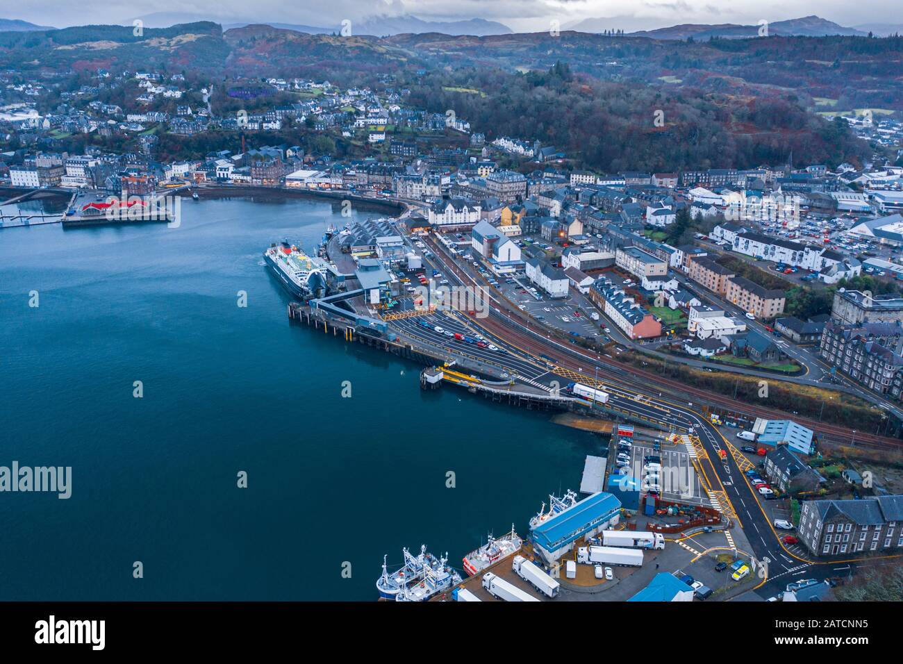 Winter oban hi-res stock photography and images - Alamy