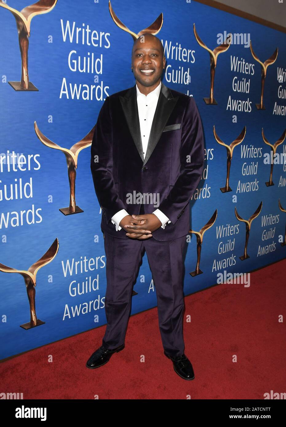 Beverly Hills, USA. 01st Feb, 2020. Howard Jordan JR walks the carpet ...