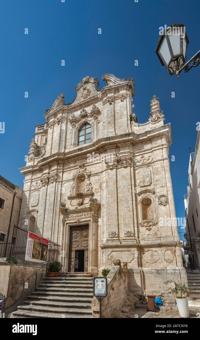 Chiesa di San Vito Martire, baroque style former church, now ...