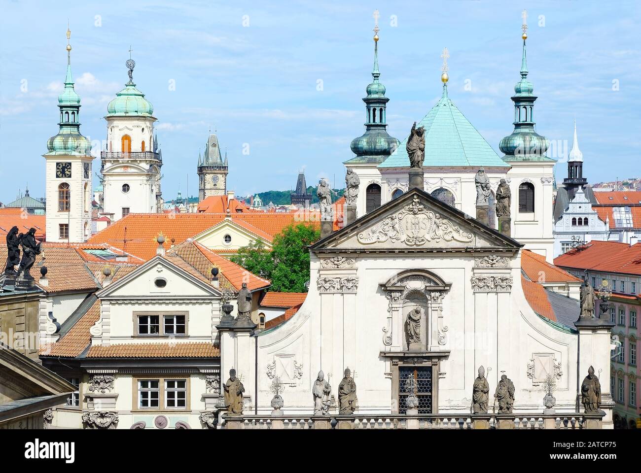 Bridge between castle towers color hi-res stock photography and images ...