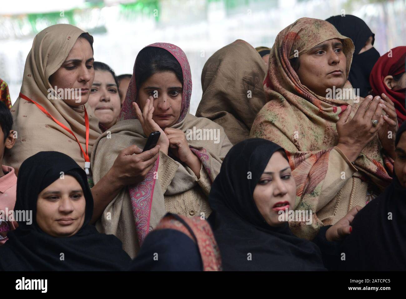 Lahore, Pakistan. 01st Feb, 2020. Pakistani women devotees bringing ...