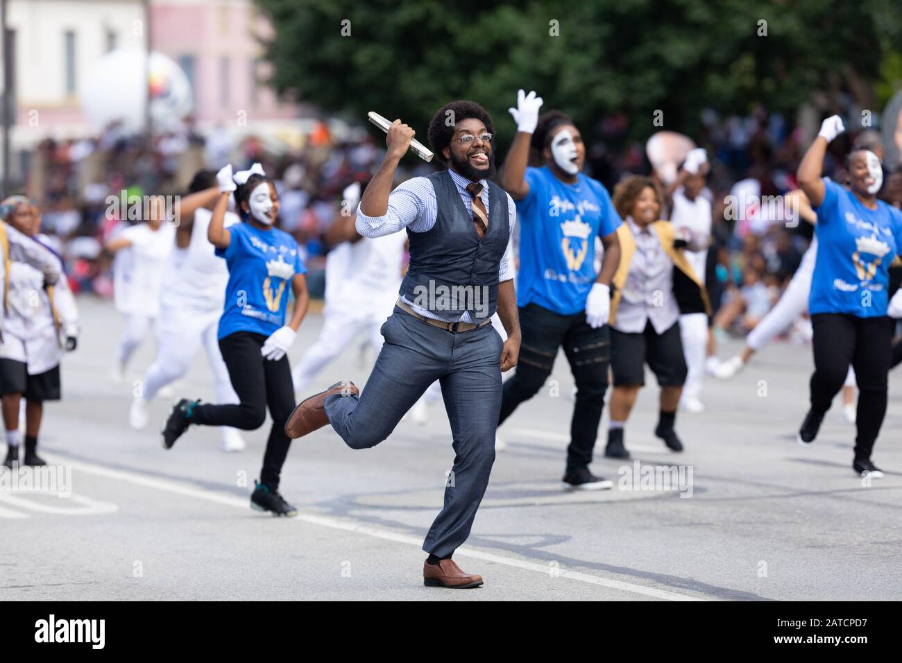 Indianapolis, Indiana, USA - September 28, 2019: The Circle City ...