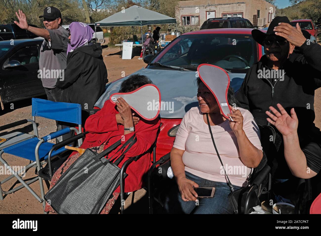 Sells, Arizona, USA. 1st Feb, 2020. The rodeo parade for the start of ...
