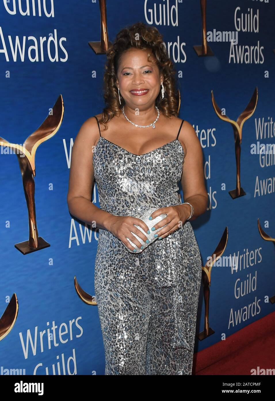 Beverly Hills, USA. 01st Feb, 2020. Meg DeLoatch walks the carpet at ...