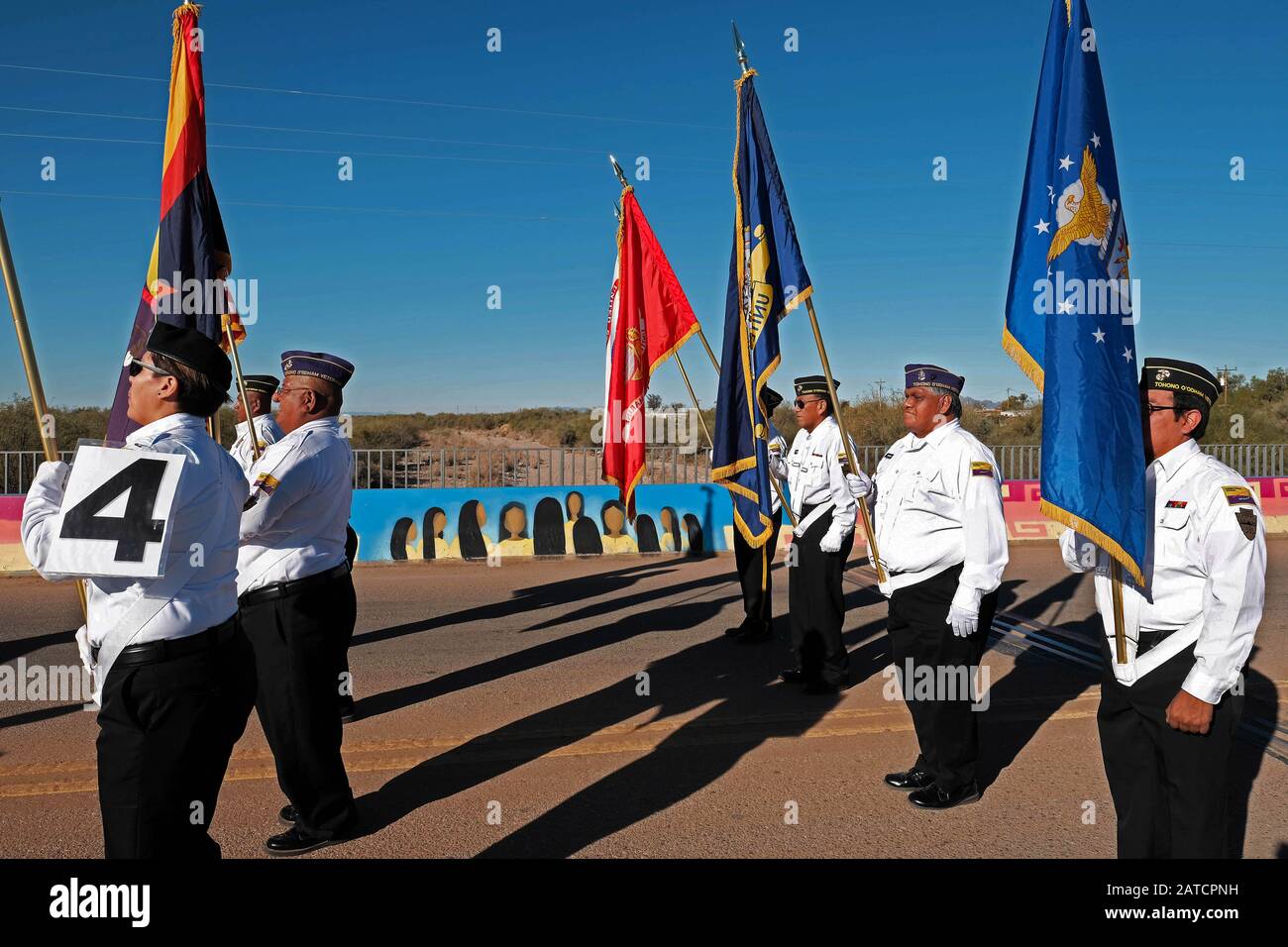 Sells, Arizona, USA. 1st Feb, 2020. The rodeo parade for the start of ...