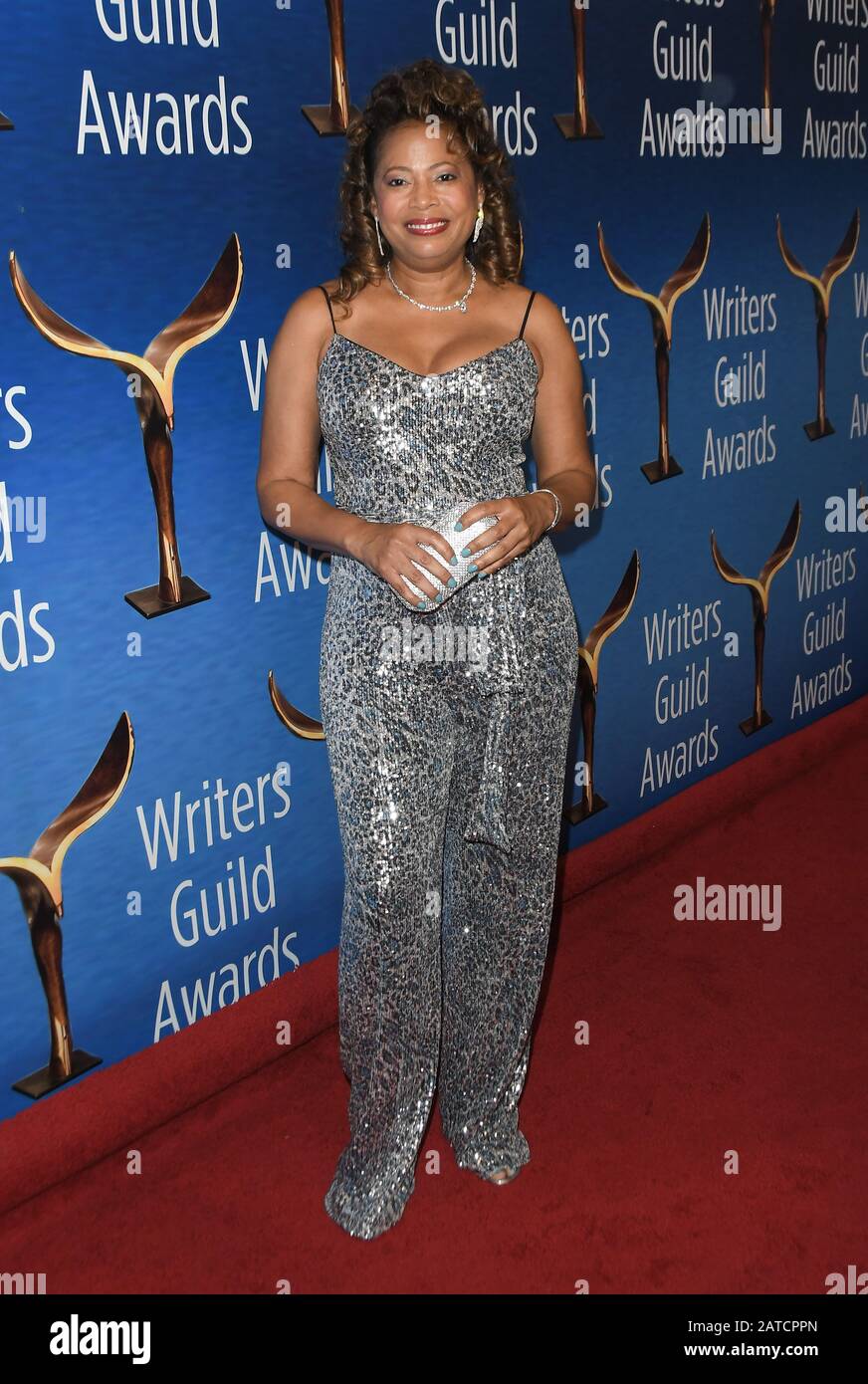 Beverly Hills, USA. 01st Feb, 2020. Meg DeLoatch walks the carpet at ...