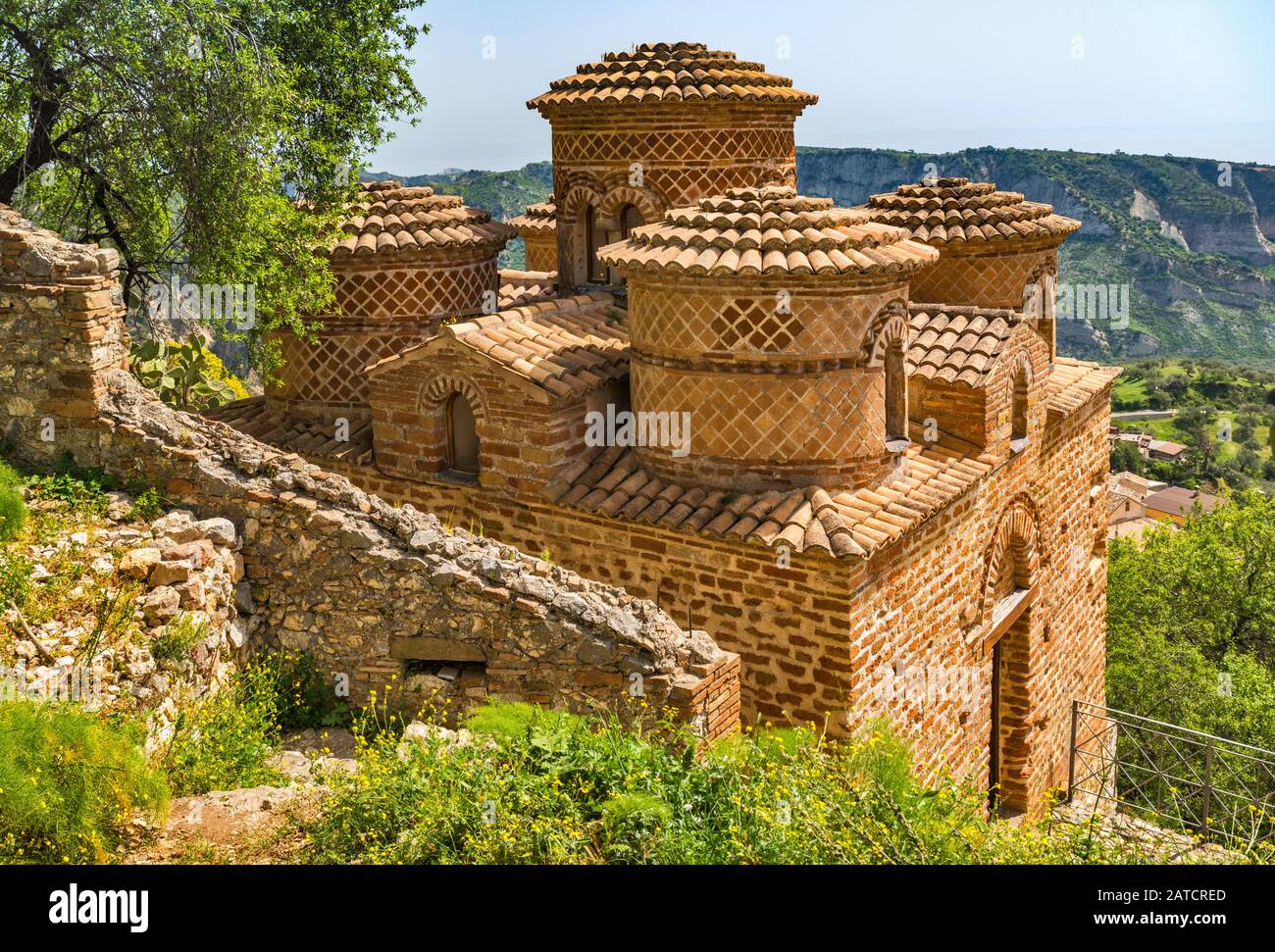 Cattolica di Stilo, 9th century church, Byzantine style, in Stilo ...