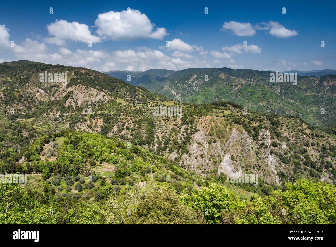 Bosco di Stilo, mountain range in Southern Apennines, near Stilo ...