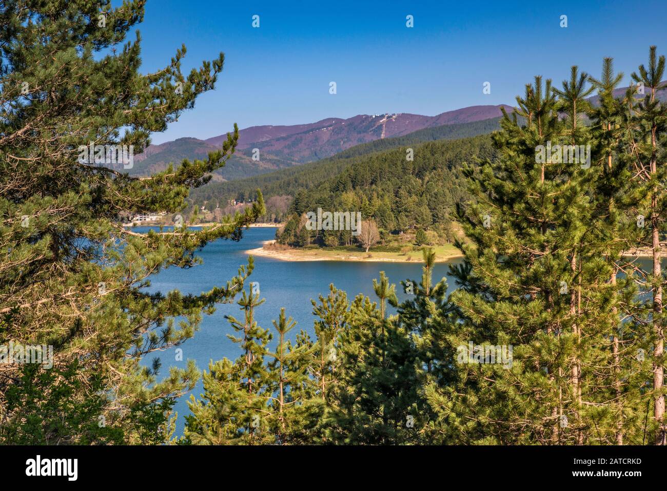 Lago Arvo, Sila Mountains, Southern Apennines, Sila National Park ...