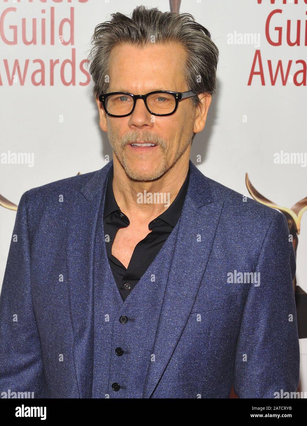 New York, USA. 01st Feb, 2020. Kevin Bacon attends the 2020 Writers ...