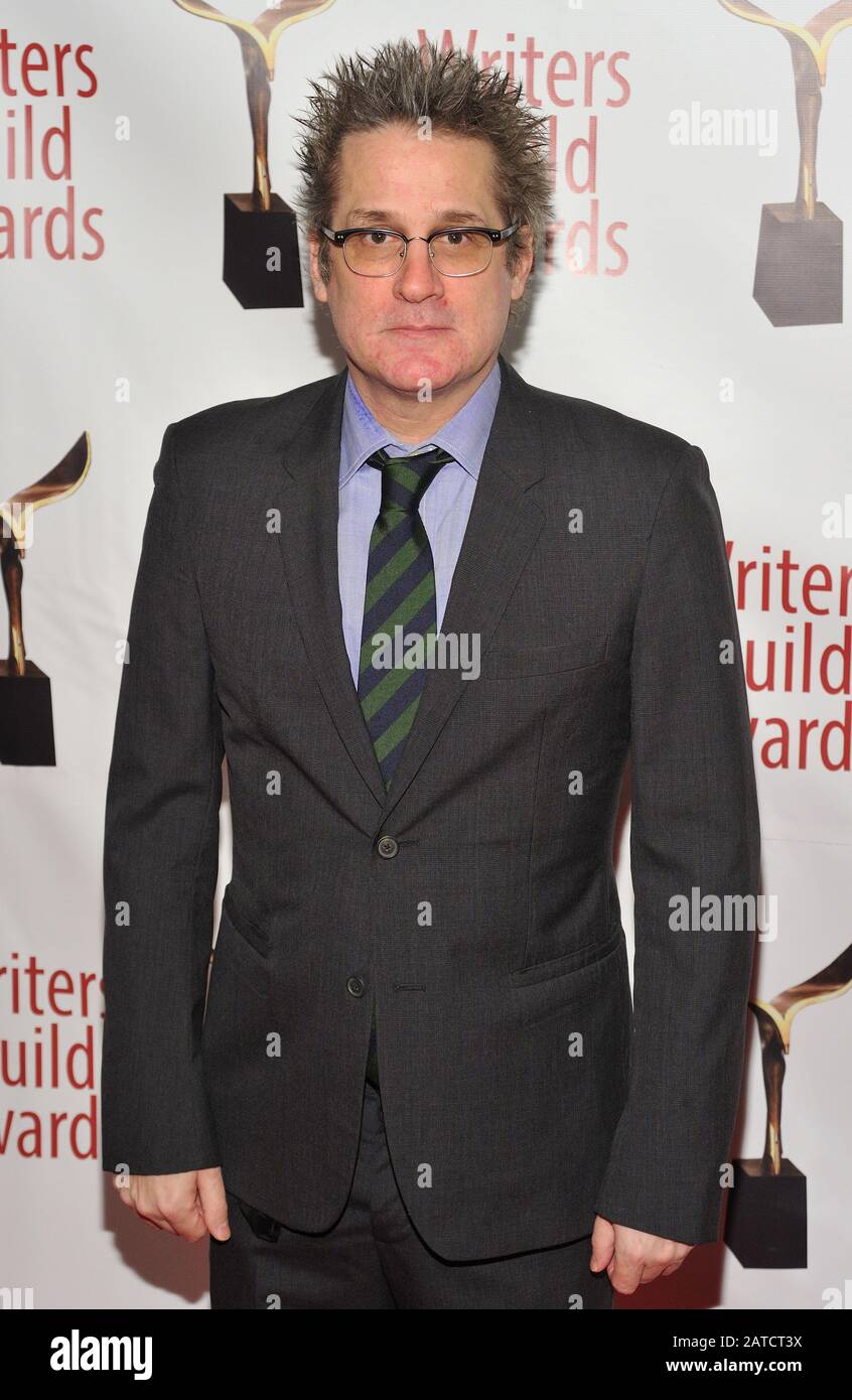 New York, USA. 01st Feb, 2020. Paul Simms attends the 2020 Writers ...