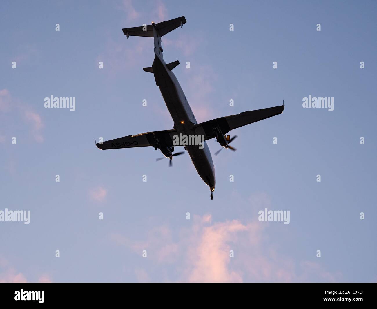Richmond, British Columbia, Canada. 29th Jan, 2020. A Beech 1900D (C ...
