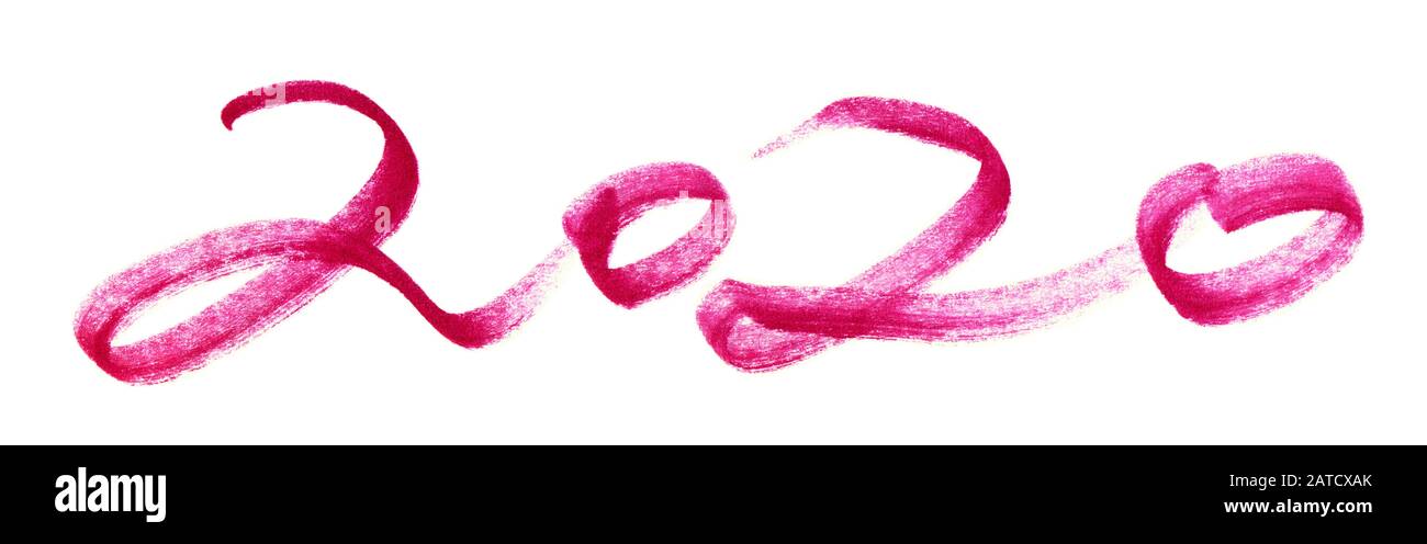 Handwriting 2020 Cut Out Stock Images & Pictures - Alamy