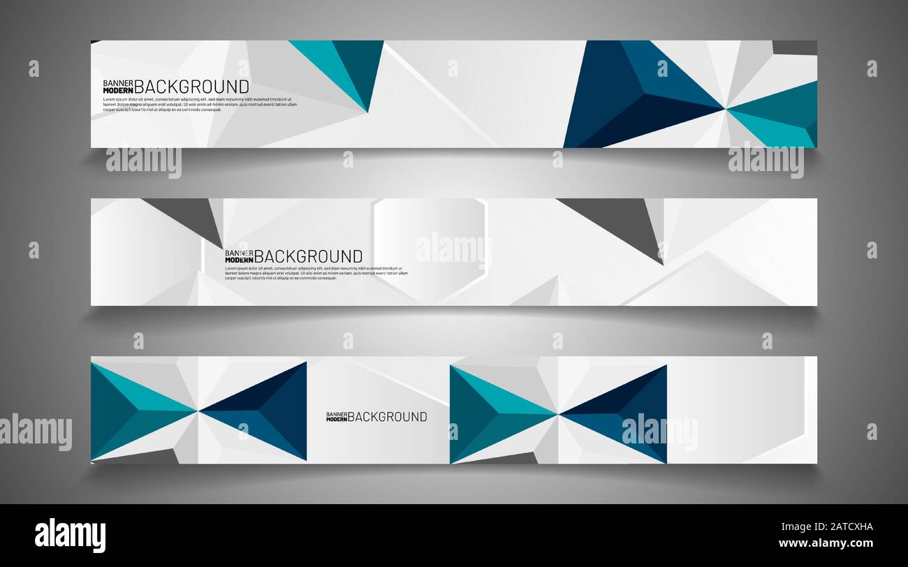 Set banner background for your design. vector graphic design ...