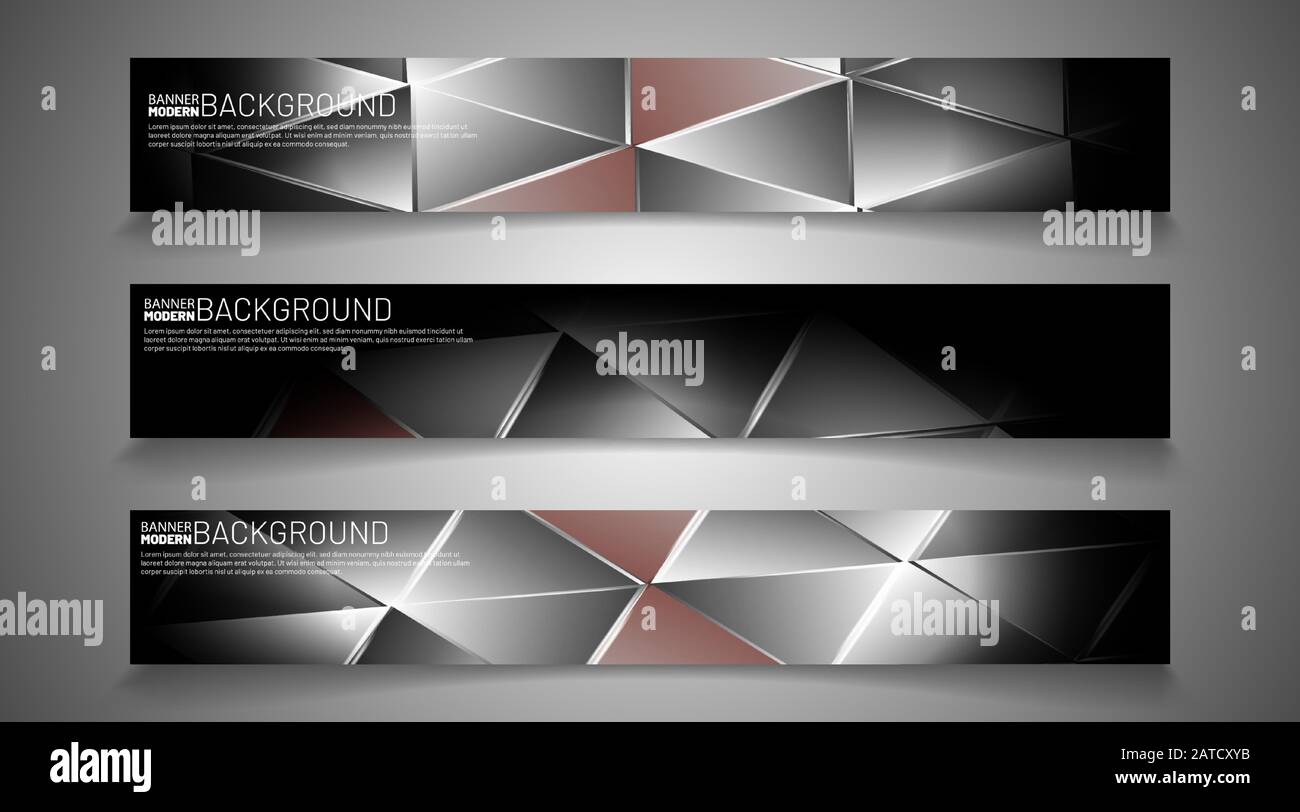 Set banner background for your design. vector graphic design ...