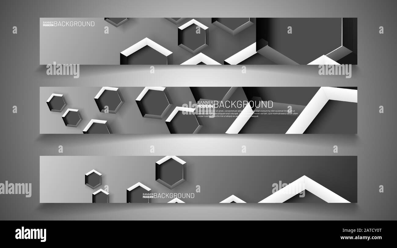 Set banner background for your design. vector graphic design ...