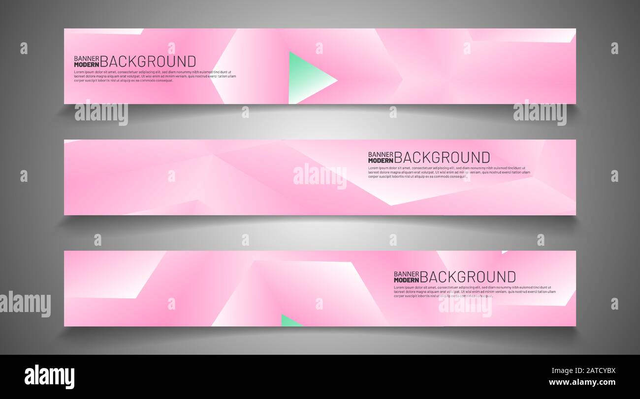 Set banner background for your design. vector graphic design ...