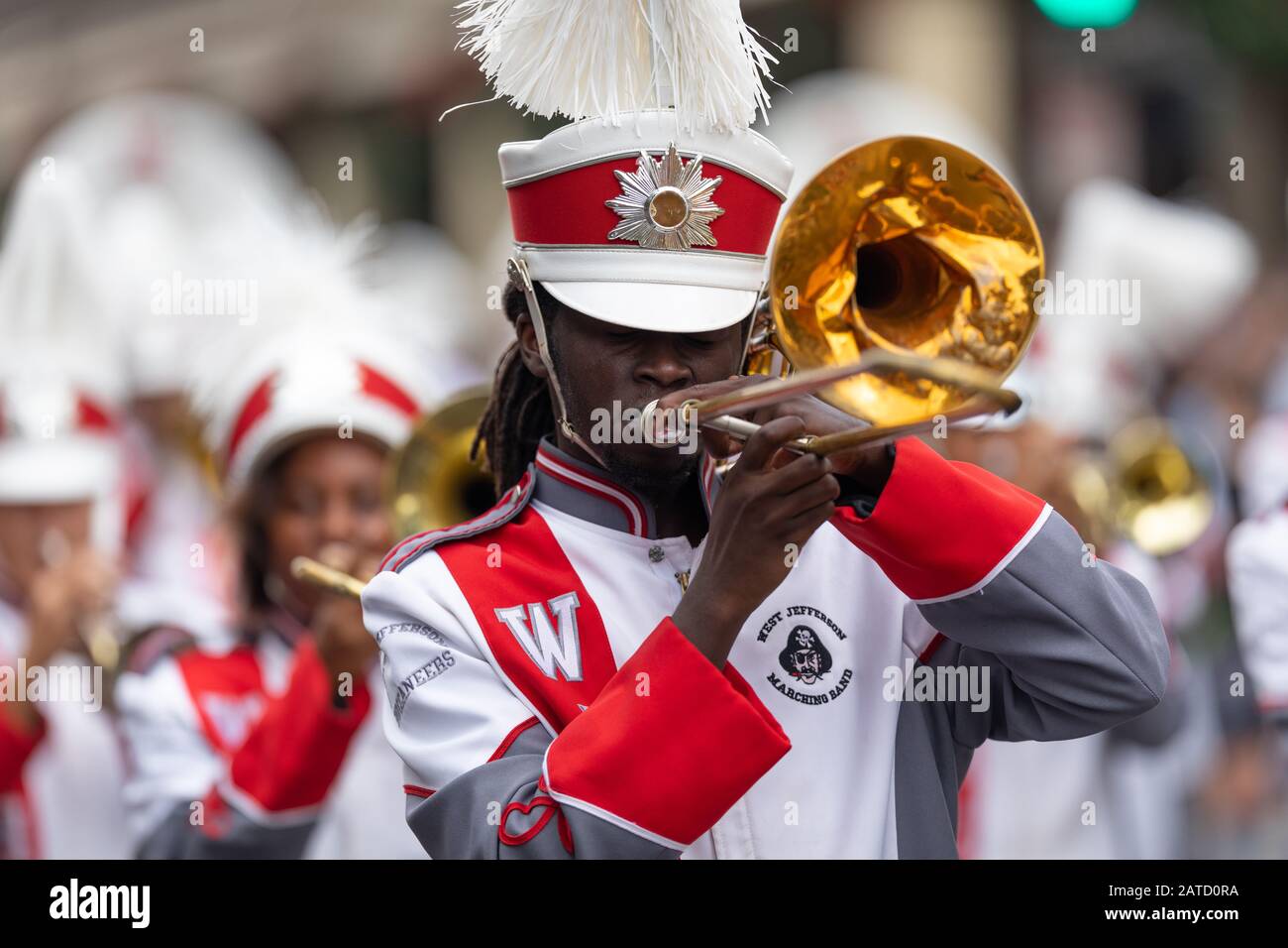 New Orleans, Louisiana, USA - November 30, 2019: Bayou Classic Parade ...
