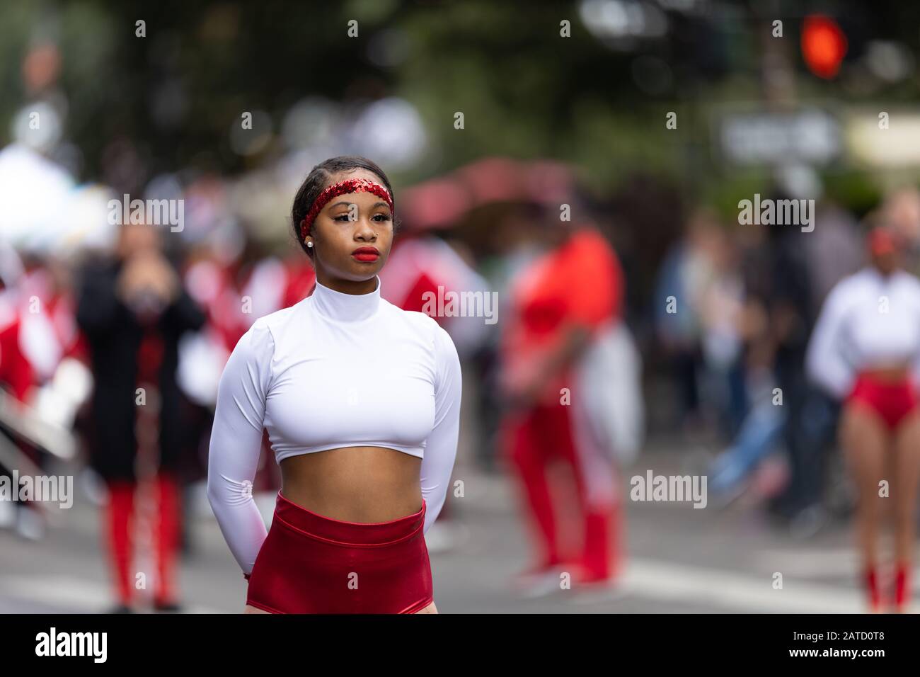 New Orleans, Louisiana, USA - November 30, 2019: Bayou Classic Parade ...