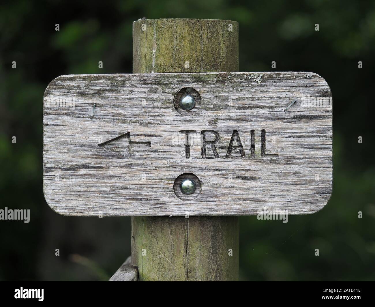 Outdoor trail sign hi-res stock photography and images - Alamy