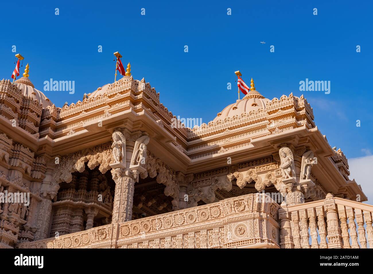 Baps shri swaminarayan mandir hi-res stock photography and images - Alamy