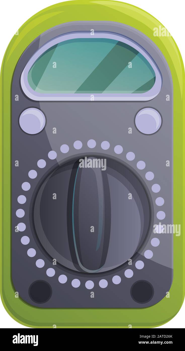 Tester multimeter icon. Cartoon of tester multimeter vector icon for ...