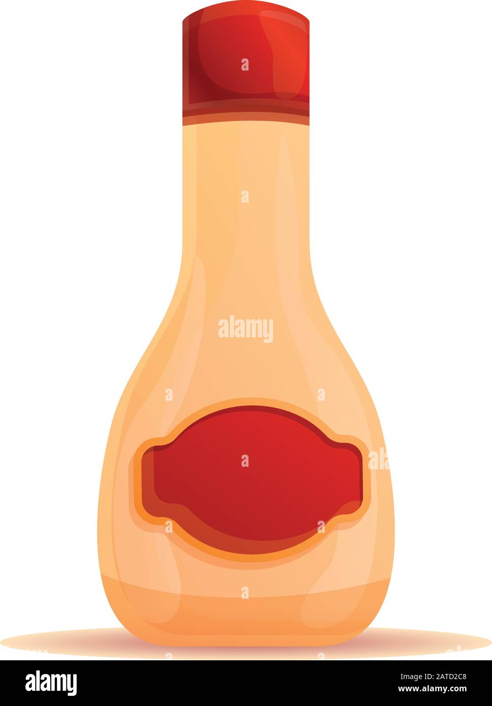 Fresh condiment bottle icon. Cartoon of fresh condiment bottle vector ...