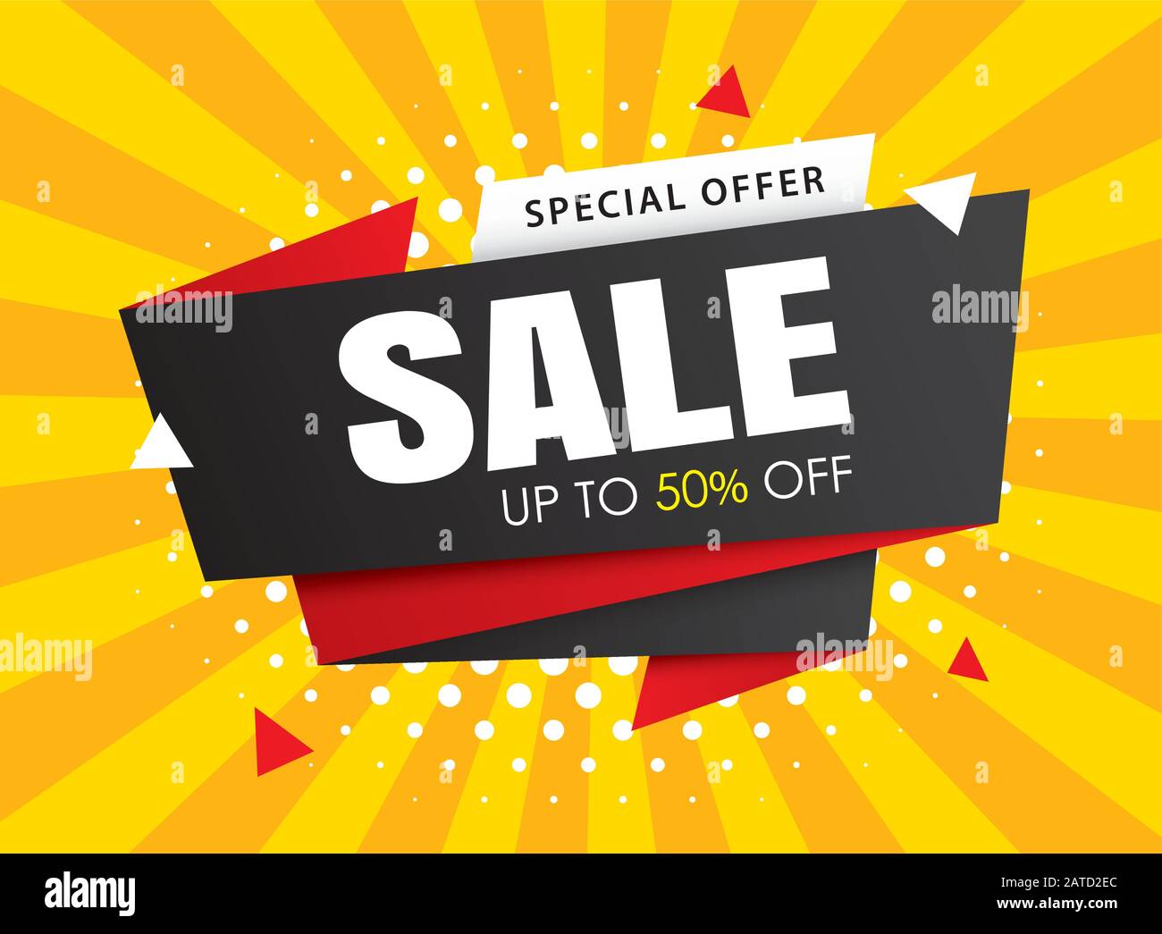Sale banner templates. Vector illustrations for posters, shopping ...