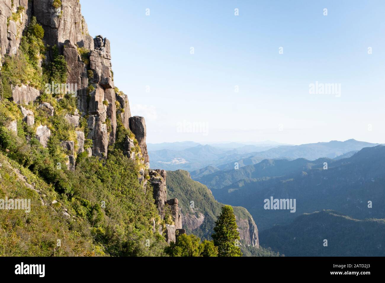 Spectacular views of the Pinnacles track, Coromandel, New Zealand Stock ...