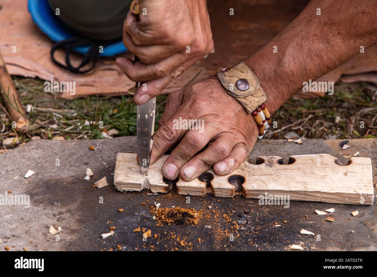 Friction fire hi-res stock photography and images - Alamy