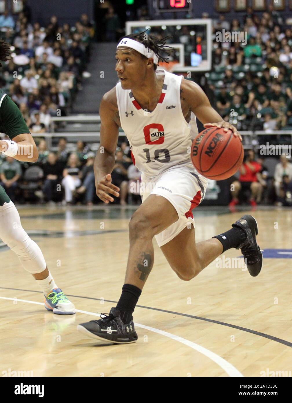February 1, 2020 - Cal State Northridge Matadors guard Darius Brown II ...