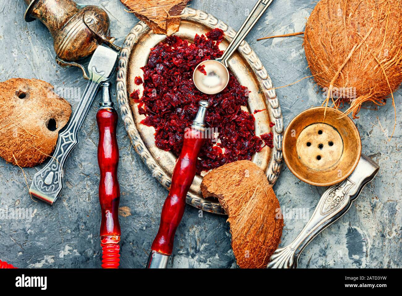 Vintage hookah smoker hi-res stock photography and images - Alamy