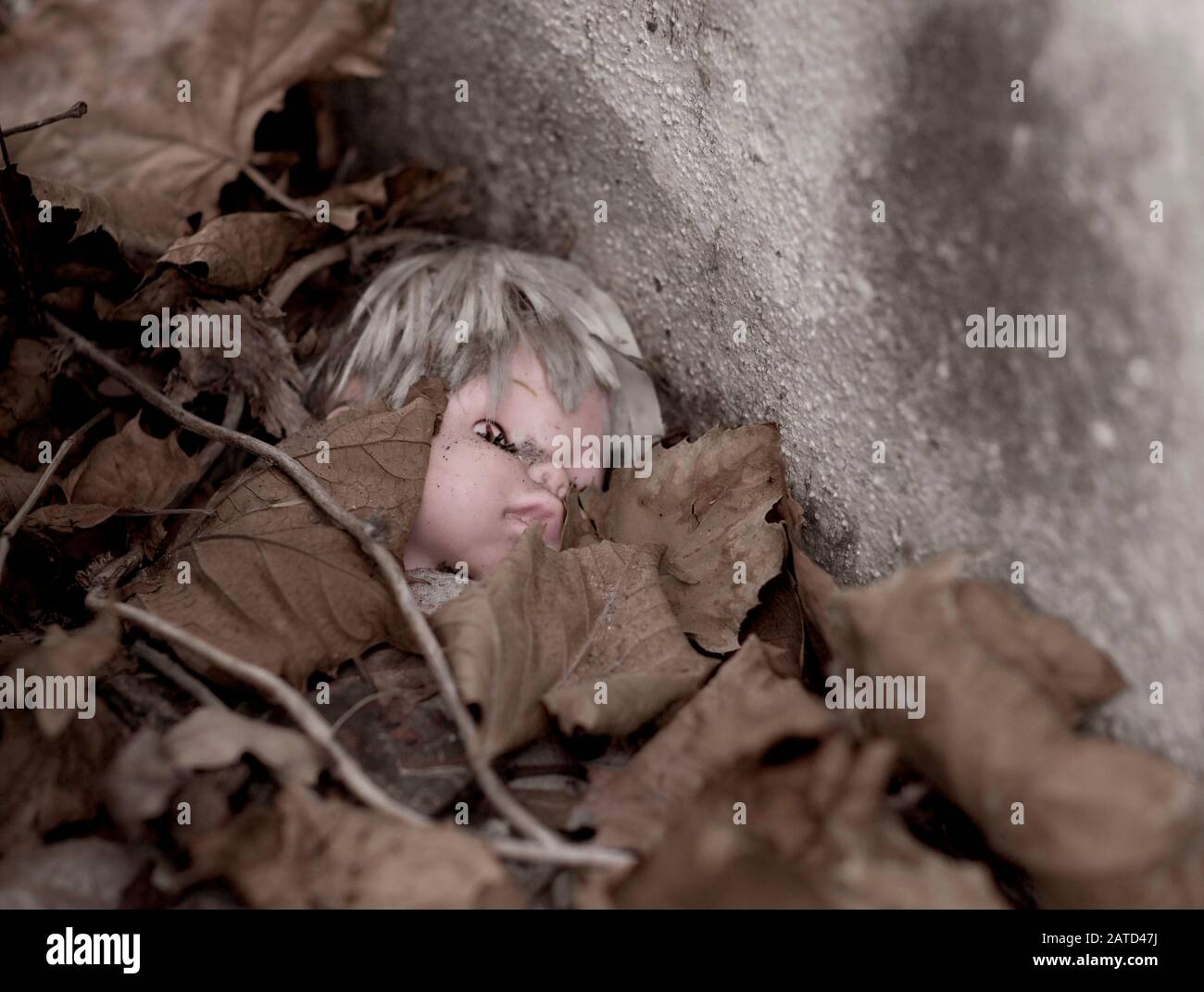 Doll thrown away hi-res stock photography and images - Alamy