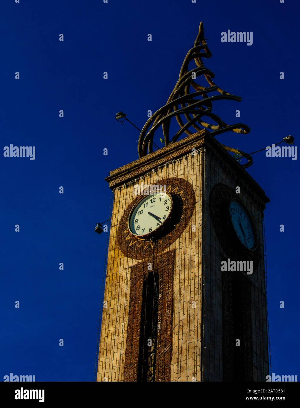 Old clock tower under hi-res stock photography and images - Alamy